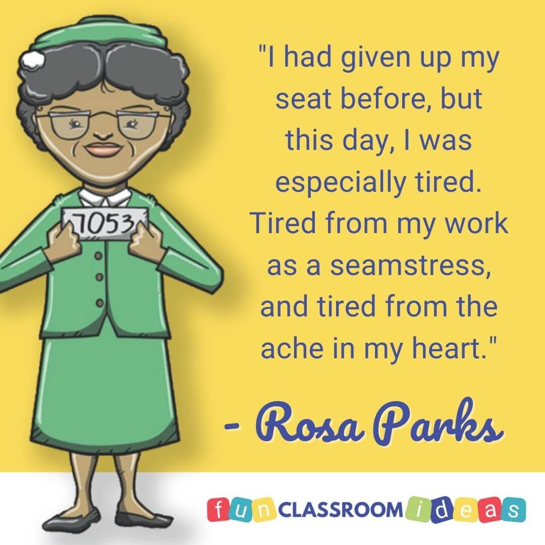 Rosa Parks Quotes For Instagram - Share, Inspire, Motivate, Matter