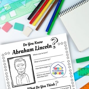 Free Abraham Lincoln Worksheet - Level-Up Your Worksheets