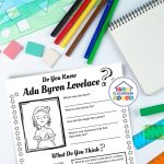 Free Ada Byron Lovelace Worksheet - Level-Up Your Worksheets