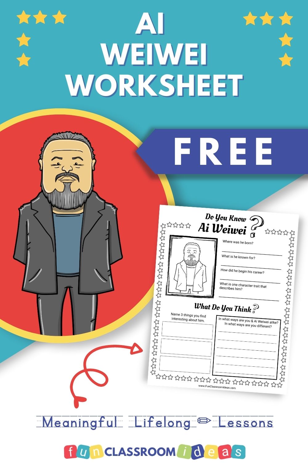 Free Ai Weiwei Worksheet - Level-Up Your Worksheets