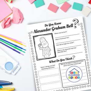Free Alexander Graham Bell Worksheet - Level-Up Your Worksheets