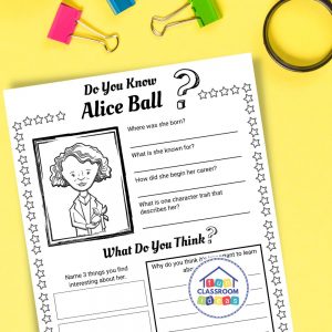 Free Alice Ball Worksheet - Level-Up Your Worksheets