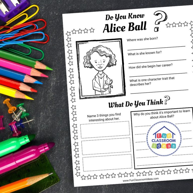 Free Alice Ball Worksheet - Level-Up Your Worksheets