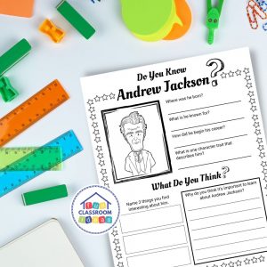 Free Andrew Jackson Worksheet - Level-Up Your Worksheets