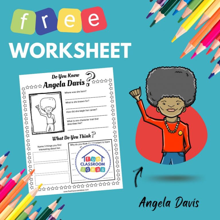 Free Angela Davis Worksheet - Level-Up Your Worksheets