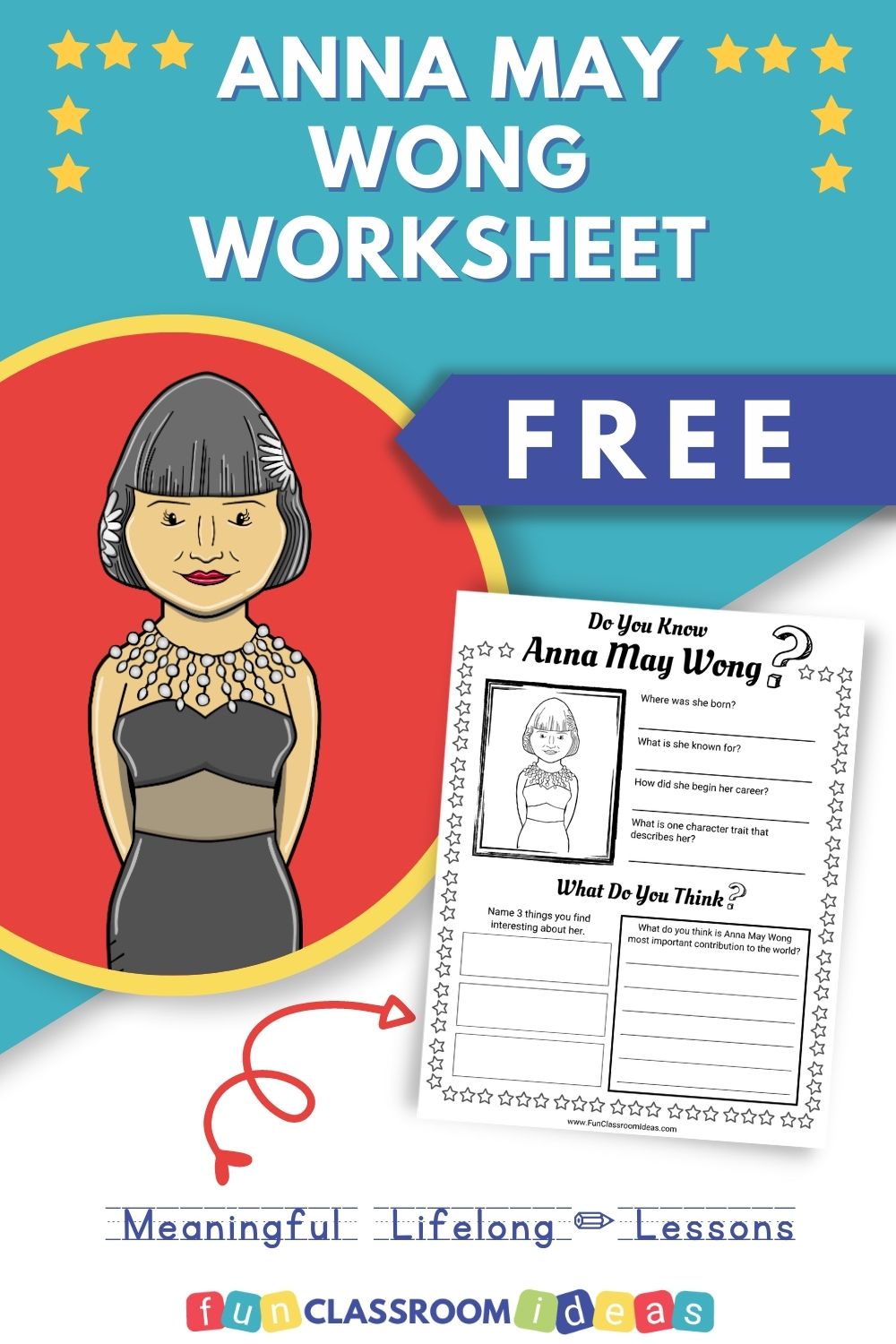 Free Anna May Wong Worksheet - Level-Up Your Worksheets