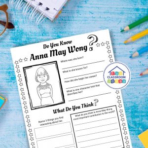 Free Anna May Wong Worksheet - Level-Up Your Worksheets