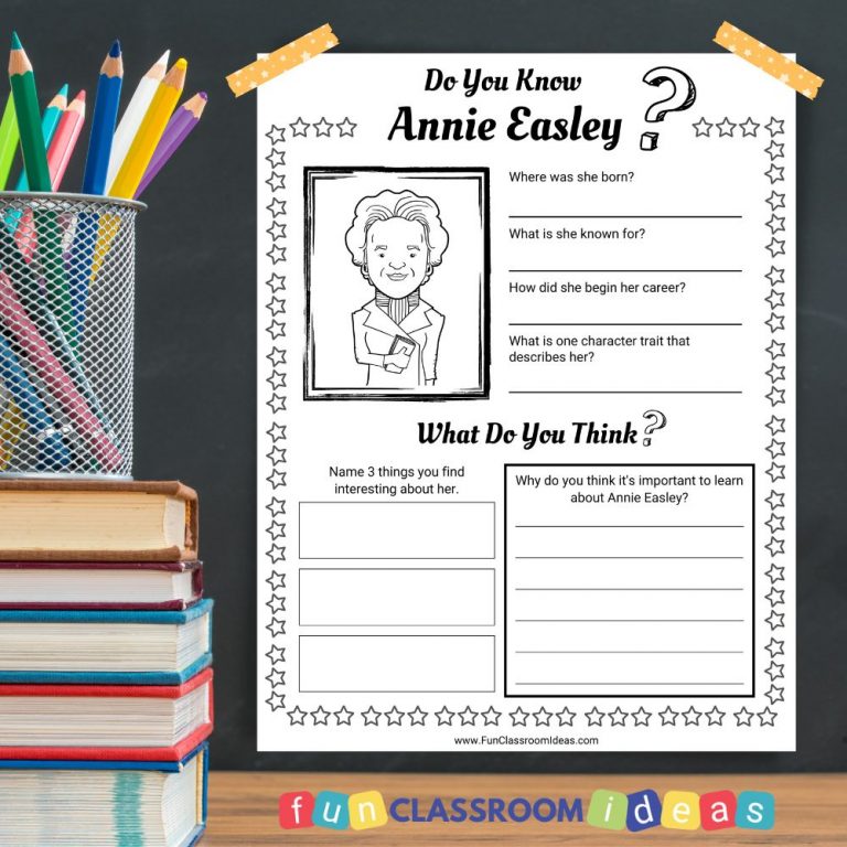 Free Annie Easley Worksheet - Level-Up Your Worksheets