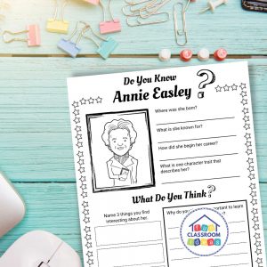 Free Annie Easley Worksheet - Level-Up Your Worksheets
