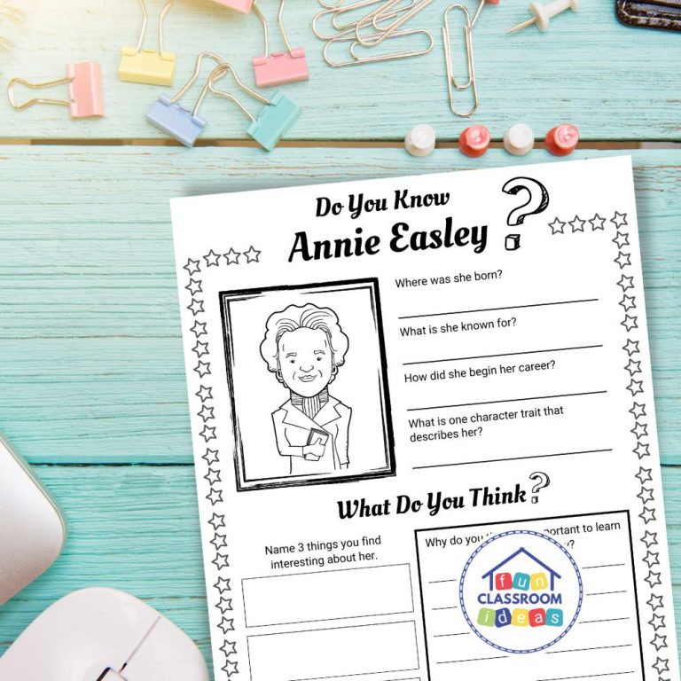 Free Annie Easley Worksheet - Level-Up Your Worksheets