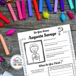 Free Augusta Savage Worksheet - Level-Up Your Worksheets