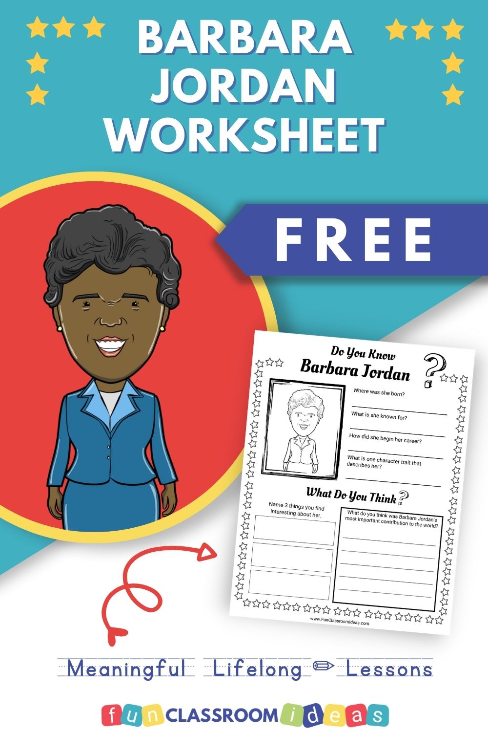 Free Barbara Jordan Worksheet - Level-Up Your Worksheets