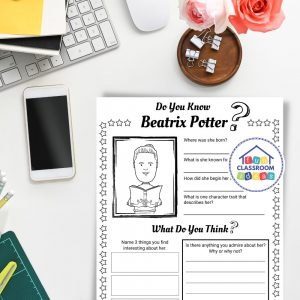 Free Beatrix Potter Worksheet - Level-Up Your Worksheets