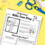 Free Billie Jean King Worksheet - Level-Up Your Worksheets