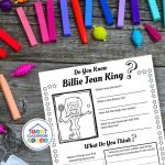 Free Billie Jean King Worksheet - Level-Up Your Worksheets