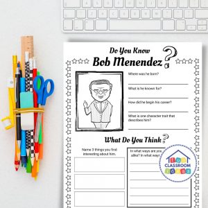 Free Bob Menendez Worksheet - Level-Up Your Worksheets