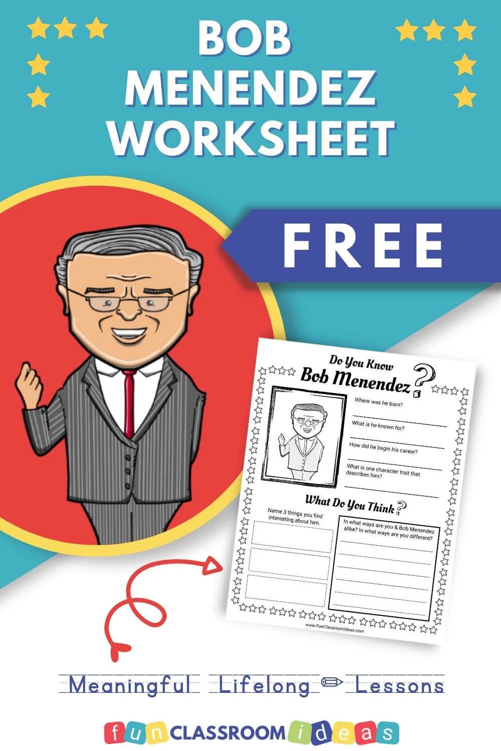 Free Bob Menendez Worksheet - Level-Up Your Worksheets