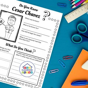 Free Cesar Chavez Worksheet - Level-Up Your Worksheets