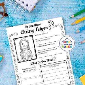 Free Chrissy Teigen Worksheet - Level-Up Your Worksheets