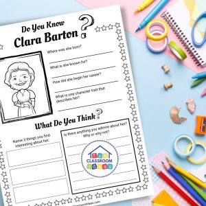 Free Clara Barton Worksheet - Level-Up Your Worksheets