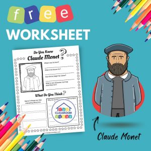 Free Claude Monet Worksheet - Level-Up Your Worksheets