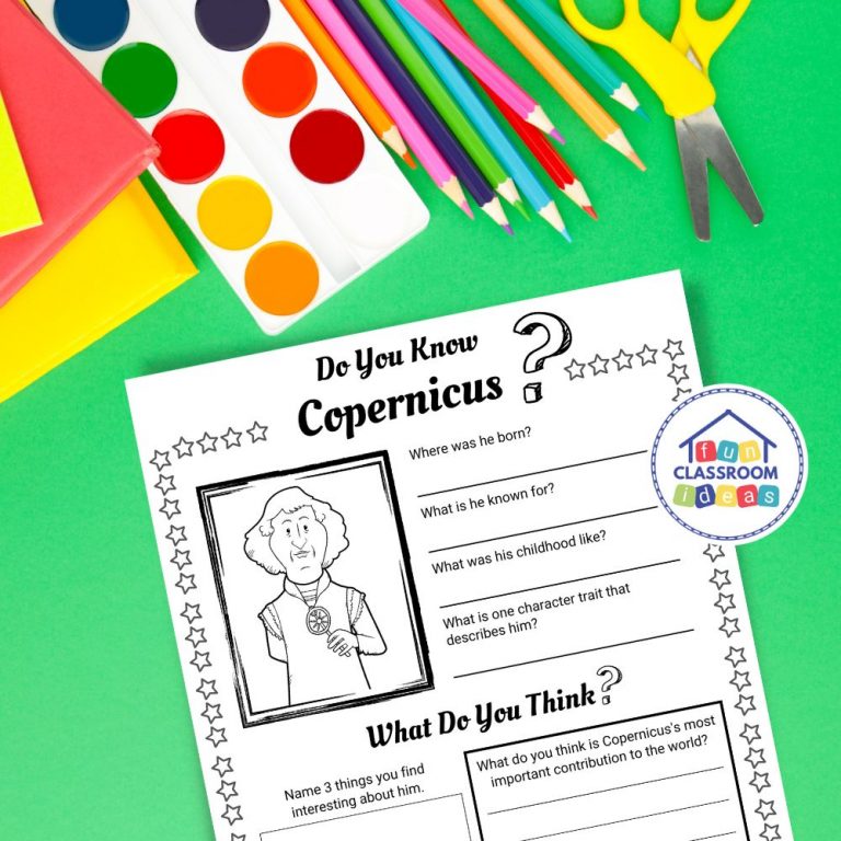 Free Copernicus Worksheet - Level-Up Your Worksheets