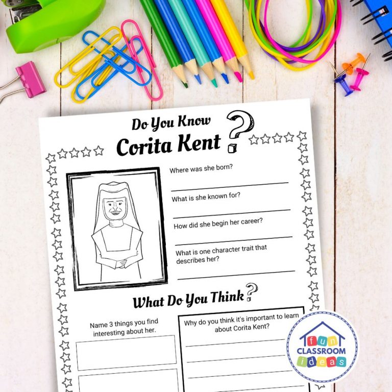 Free Corita Kent Worksheet - Level-Up Your Worksheets