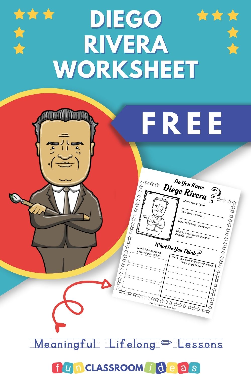Free Diego Rivera Worksheet - Level-Up Your Worksheets