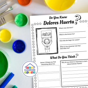 Free Dolores Huerta Worksheet - Level-Up Your Worksheets