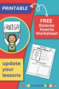 Free Dolores Huerta Worksheet - Level-Up Your Worksheets