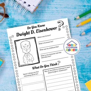 Free Dwight Eisenhower Worksheet - Level-Up Your Worksheets