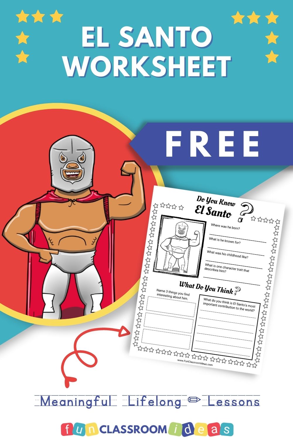 Free El Santo Worksheet - Level-Up Your Worksheets