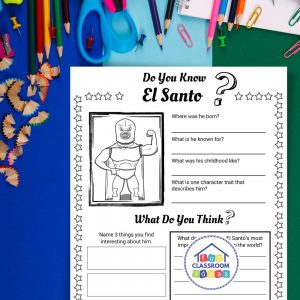 Free El Santo Worksheet - Level-Up Your Worksheets