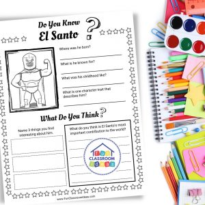 Free El Santo Worksheet - Level-Up Your Worksheets