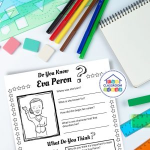 Free Eva Peron Worksheet - Level-Up Your Worksheets