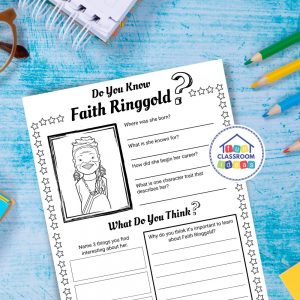 Free Faith Ringgold Worksheet - Level-Up Your Worksheets