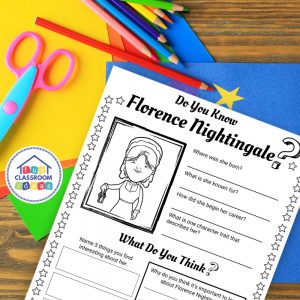 Free Florence Nightingale Worksheet - Level-Up Your Worksheets
