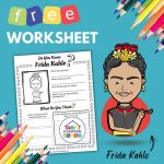 Free Frida Kahlo Worksheet - A PDF To Level-Up Your Worksheets