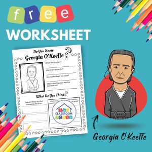 Free Georgia O'Keeffe Worksheet - Level-Up Your Worksheets