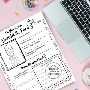 Free Gerald R. Ford Worksheet - Level-Up Your Worksheets
