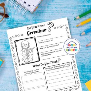 Free Geronimo Worksheet - Level-Up Your Worksheets