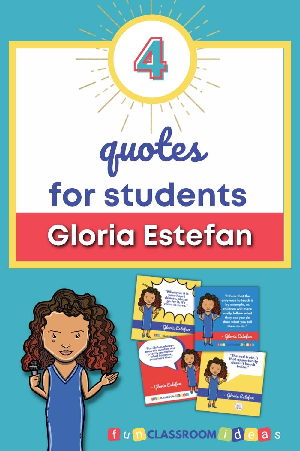 Gloria Estefan Quotes For Students - Free Pictures To Share