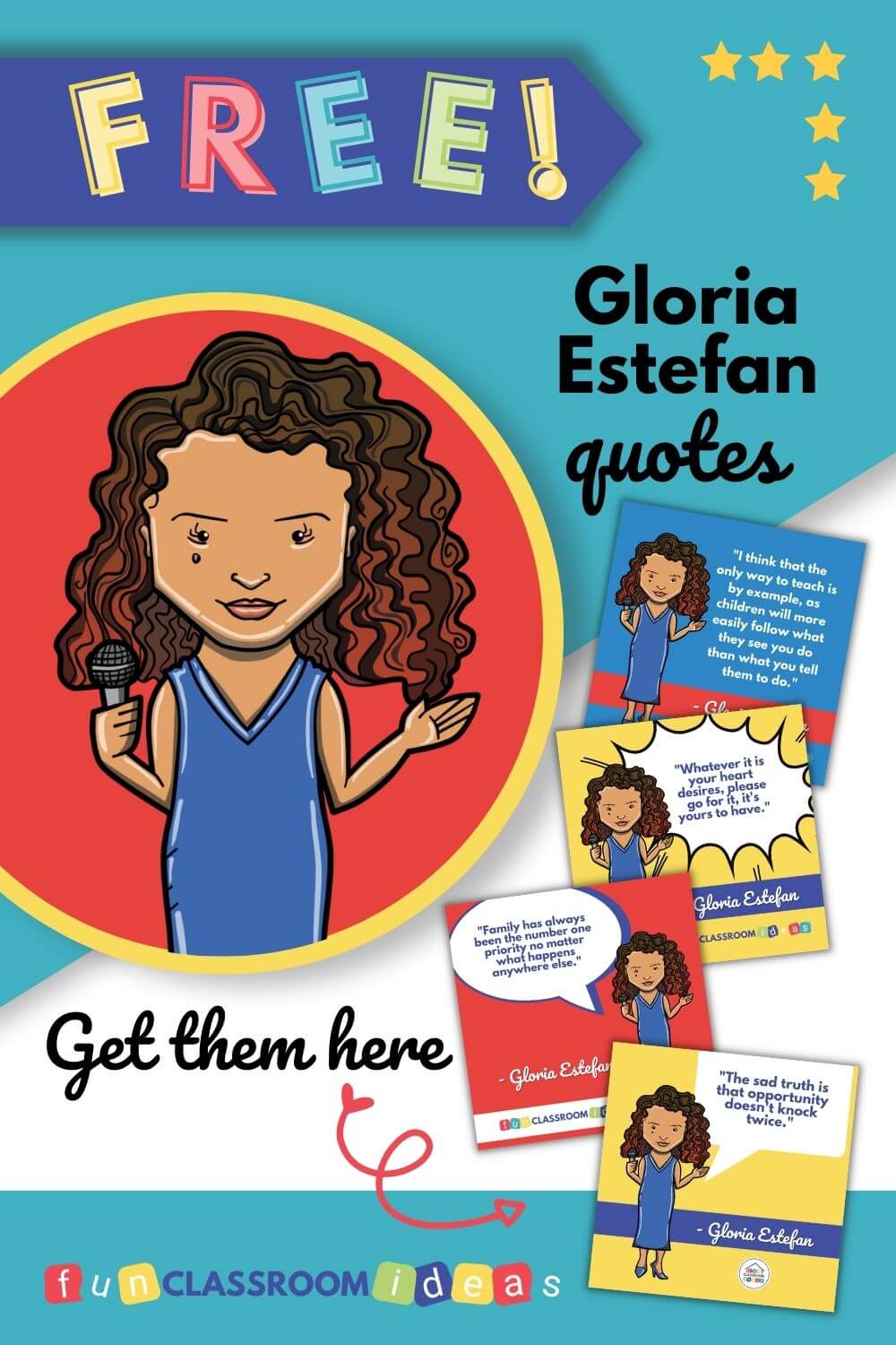 Gloria Estefan Quotes For Students - Free Pictures To Share