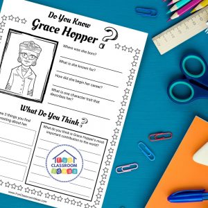 Free Grace Hopper Worksheet - Level-Up Your Worksheets