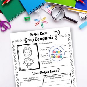 Free Greg Louganis Worksheet - Level-Up Your Worksheets