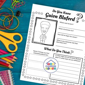 Free Guion Bluford Worksheet - Level-Up Your Worksheets