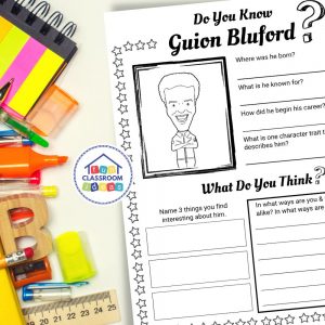 Free Guion Bluford Worksheet - Level-Up Your Worksheets