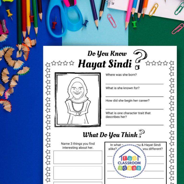 Free Hayat Sindi Worksheet - Level-Up Your Worksheets