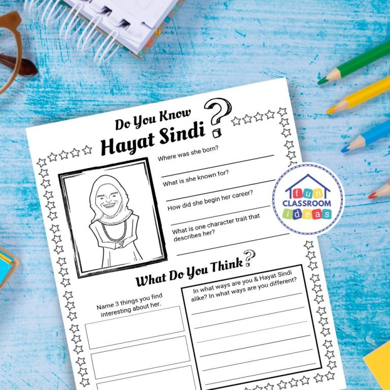 Free Hayat Sindi Worksheet - Level-Up Your Worksheets