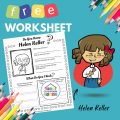 Free Helen Keller Worksheet - Level-Up Your Worksheets